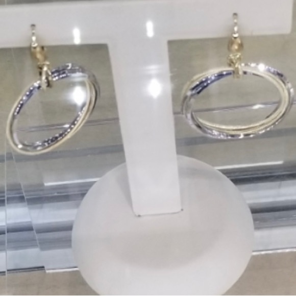 Jewelry | Iso White Gold 14k Loop Earring | Poshmark